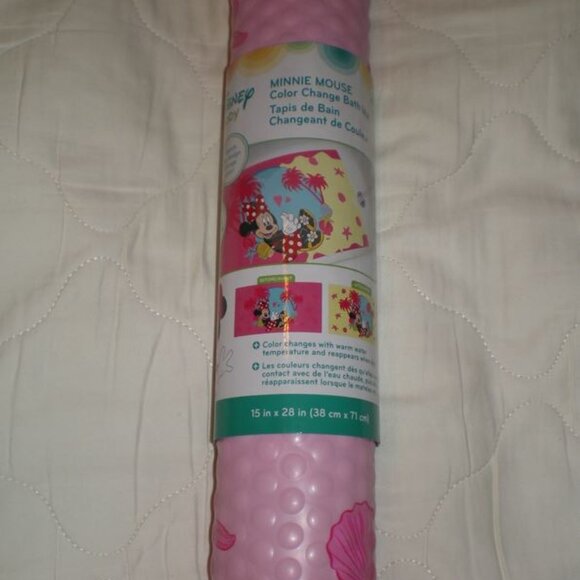 Disney | Bath, Skin & Hair | Disney Minnie Mouse Color Change Bath Mat ...